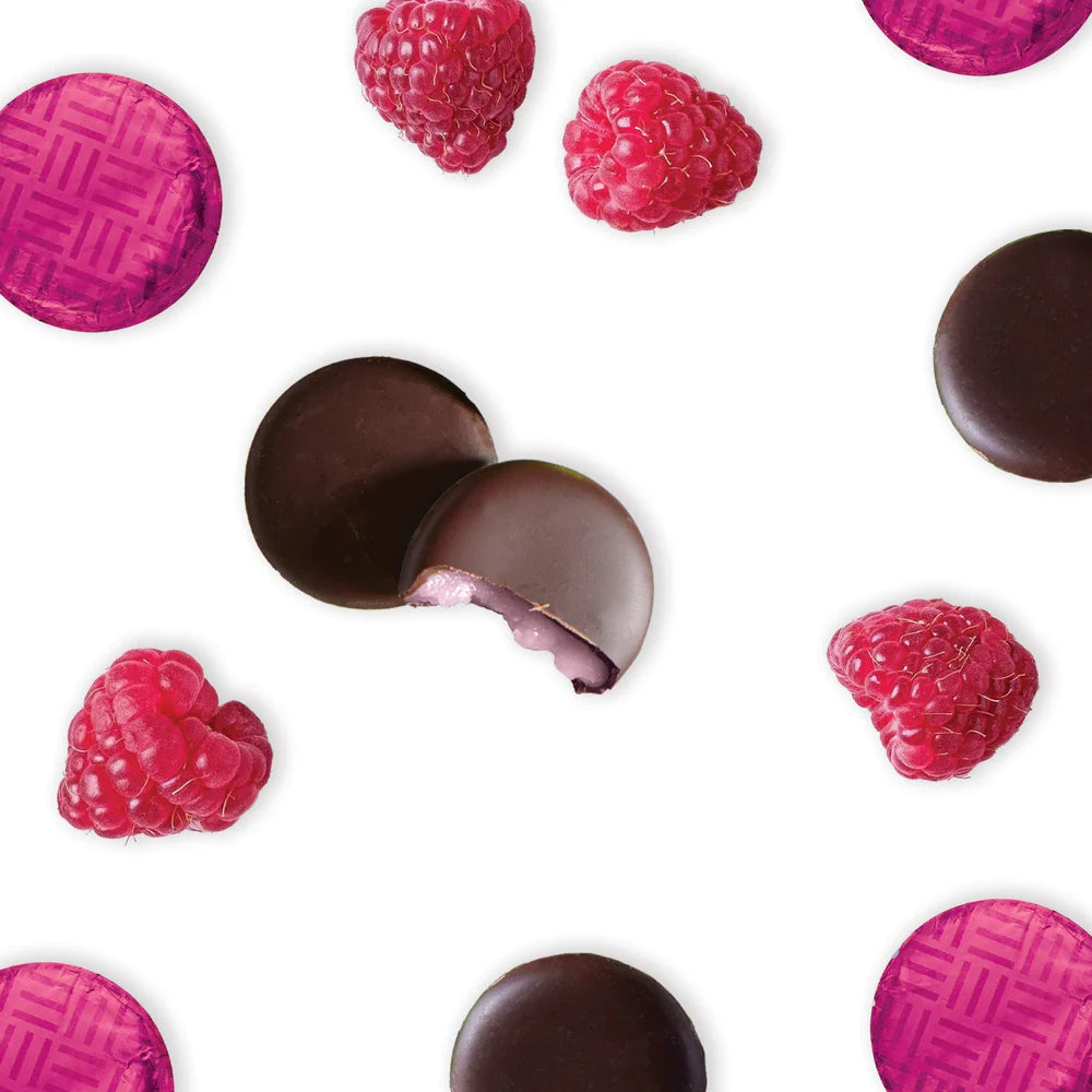 Dark Chocolate Raspberry Fondant Creams – Kakawa Artisan Chocolate & Co Ltd